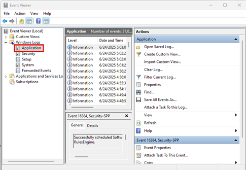 FLIR - Thermal Studio Package Log and Windows Event Log Files