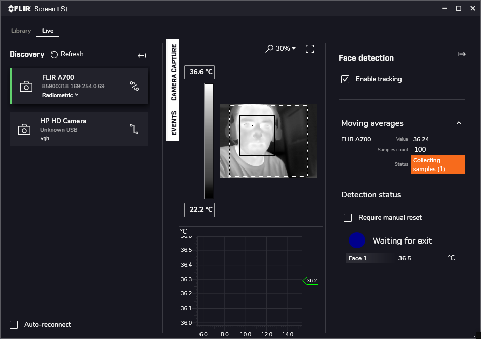 FLIR Screen EST - How to set up for elevated skin temperature screening