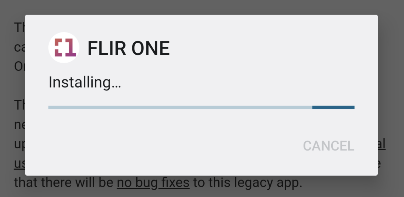 FLIR ONE - Legacy App v3.6.1 for Pro, Pro LT & Gen3 cameras