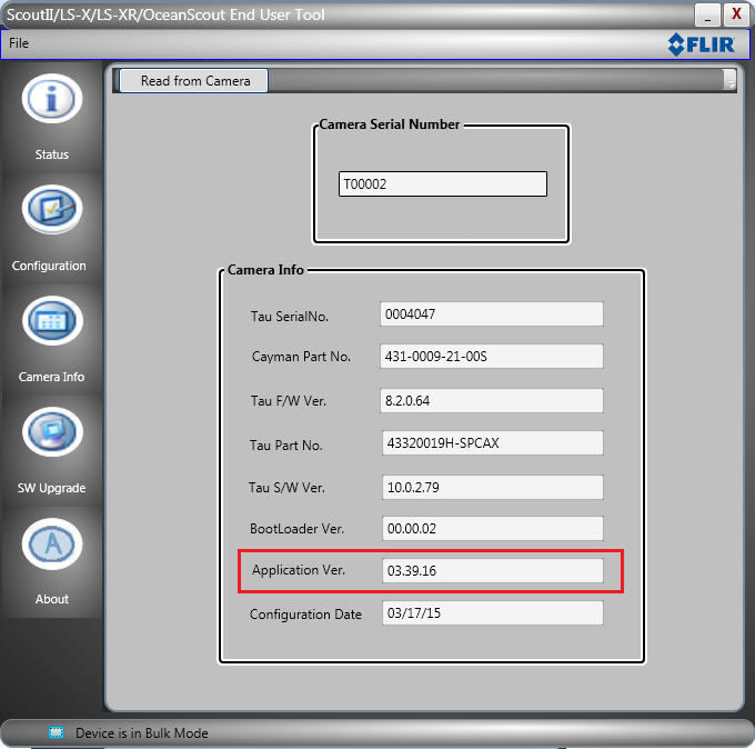 FLIR - Scout Models Firmware Update