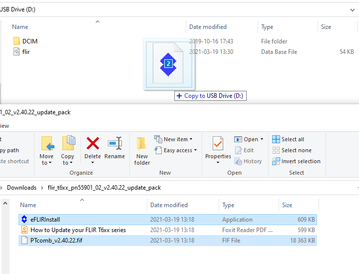 FLIR Cameras - Manual Firmware Update Procedure