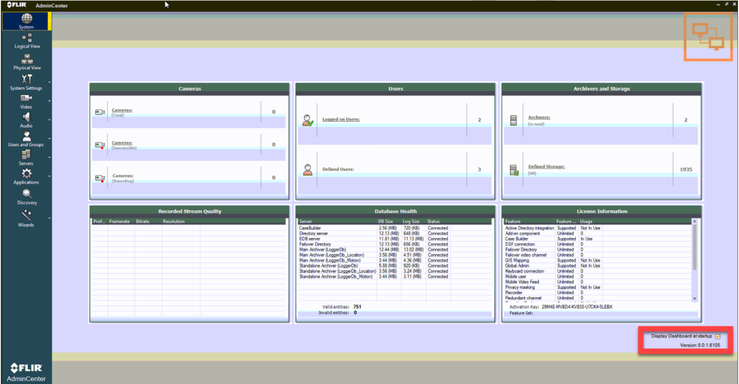 FLIR UVMS - How to verify installed update
