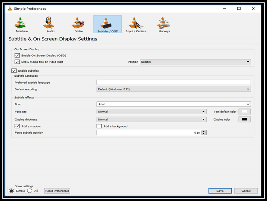 FLIR UVMS - How to change OSD font size in MP4 Export