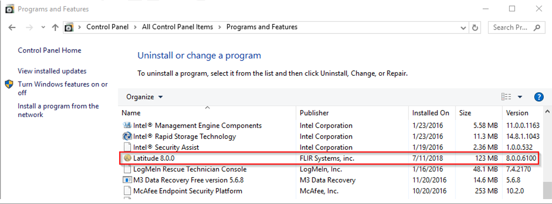 FLIR Latitude - How to Configure Mentor