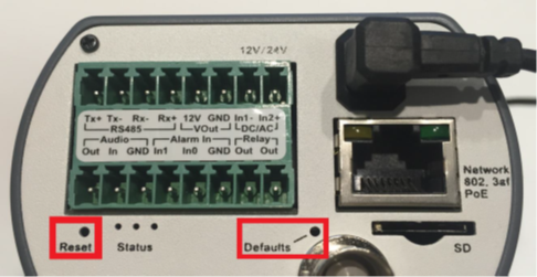 FLIR Cameras - Classic Cameras Default Settings
