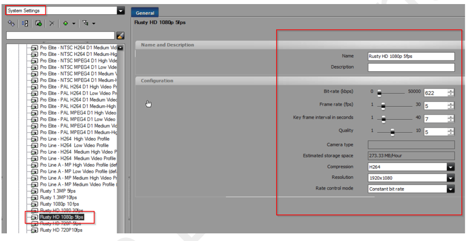 FLIR Latitude - Boost Recording Profile on Motion