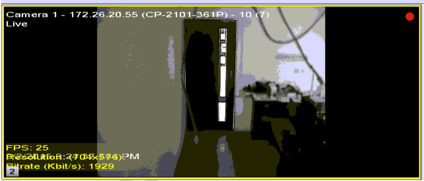 FLIR Quasar - Camera Video Flashes in Quasar Gen II Camera