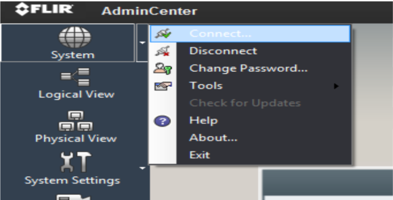 FLIR Latitude - Add username to Admin Center’s login screen list