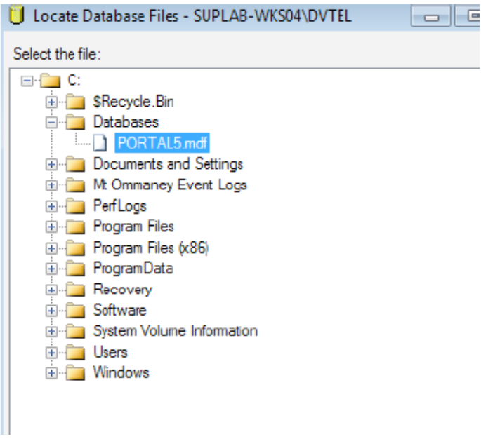 FLIR VMS - Moving SQL data file