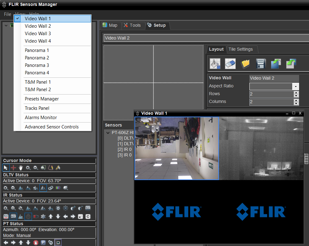 FLIR Sensors Manager (FSM). Download, install and basic setup