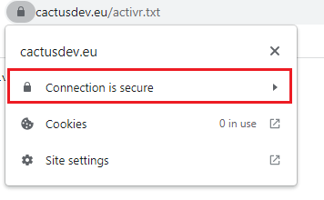 FLIR - Thermal Studio Certificate (Activation Server) Check
