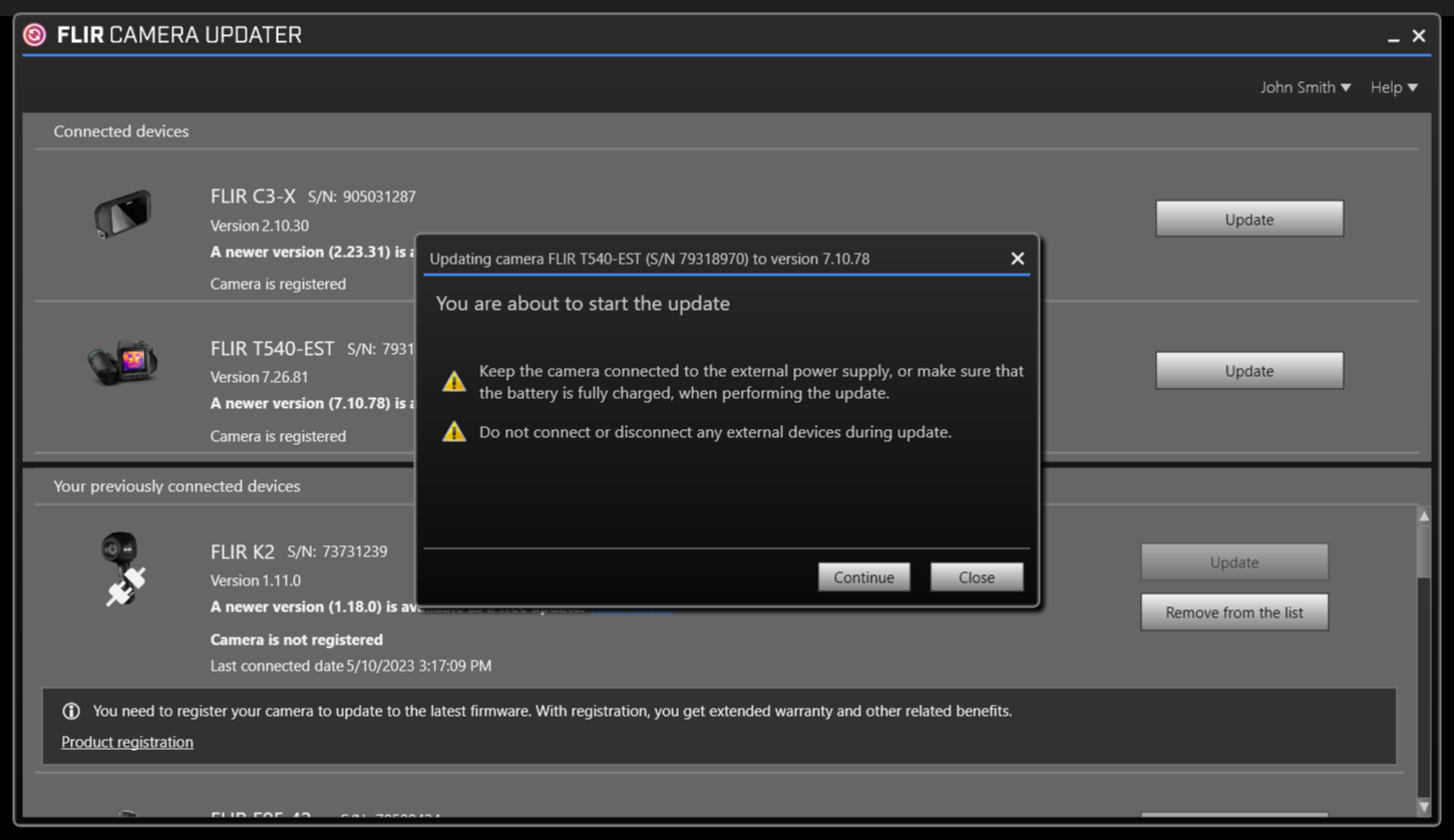 FLIR - FLIR Camera Updater