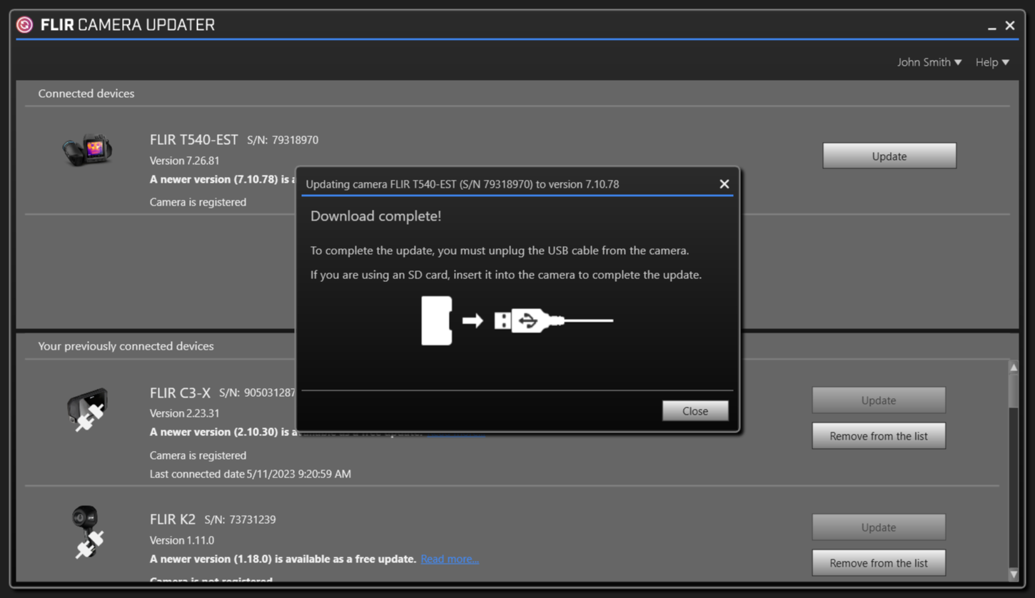FLIR - FLIR Camera Updater