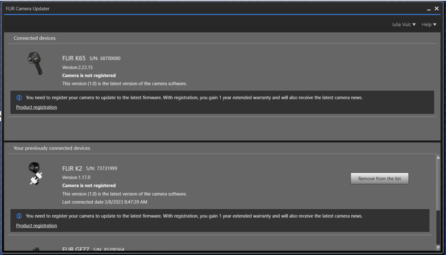 FLIR - FLIR Camera Updater