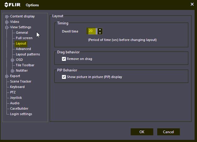 FLIR UVMS - How to start the layout tour in the control center