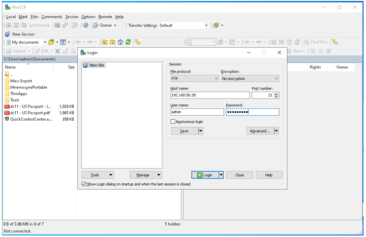 FLIR CM-3202-11-I - VMD Clip to SD Card