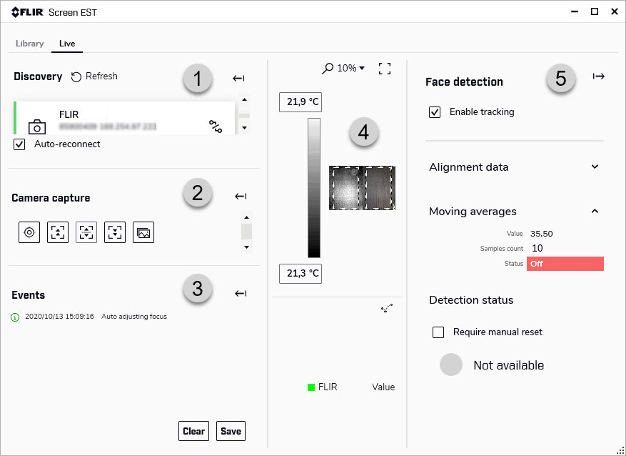Screening station: FLIR Screen-EST‎ & FLIR A500/A700–EST‎